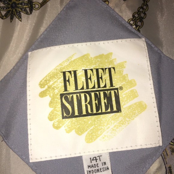 Fleet Street | Jackets & Coats | Vintage Trench Coat With Beautiful ...